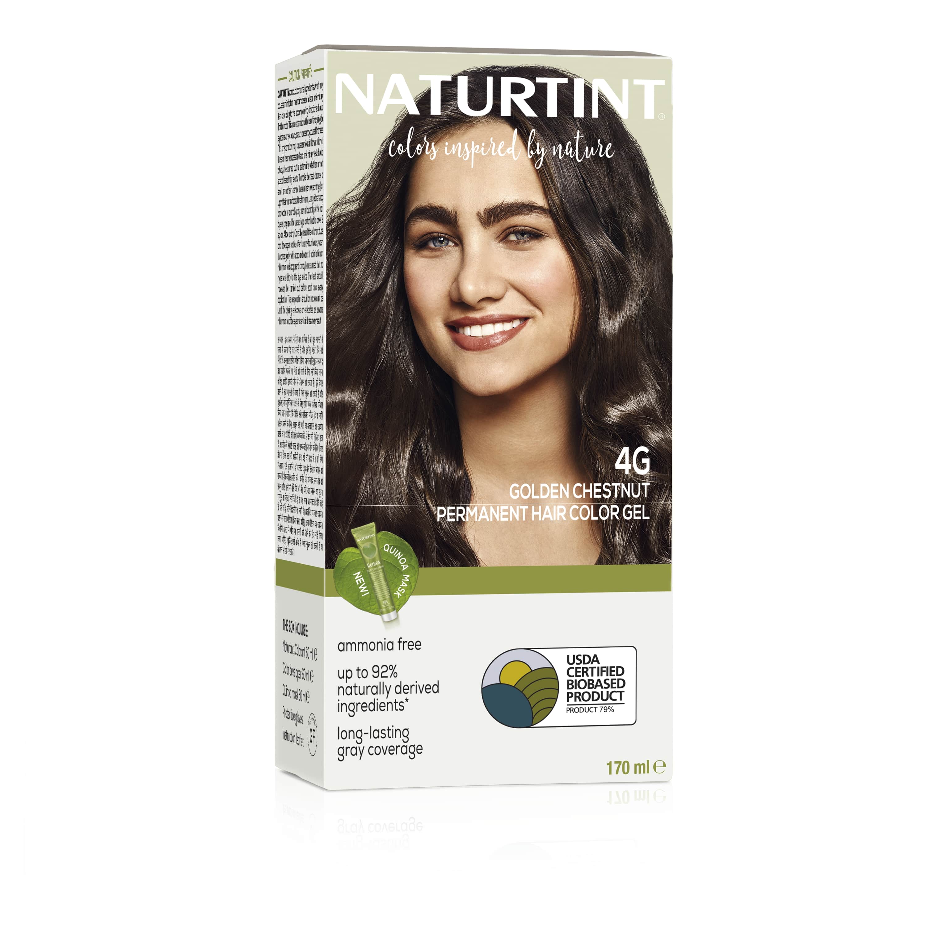 Naturtint Permanent Hair Colour 4G Golden Chestnut – Naturtint.in